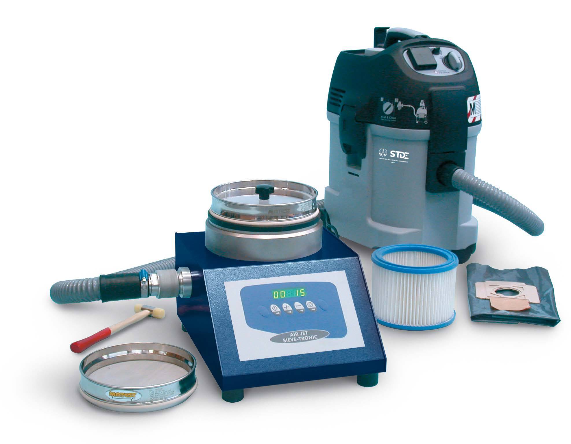 Tamiseuse à courant d'air type laboratoire - Smart Testing & Drilling