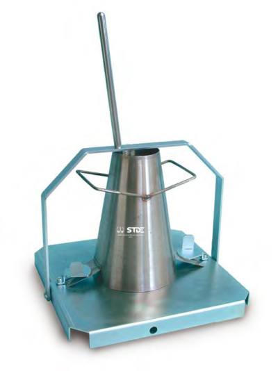 Essai d'étalement au cône d'Abrams - Smart Testing & Drilling Equipments