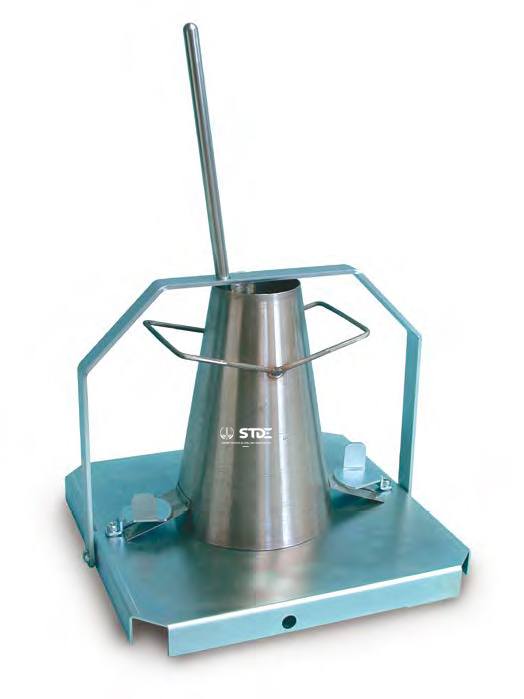 Essai d'étalement au cône d'Abrams - Smart Testing & Drilling Equipments