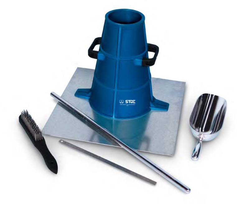 Essai d'étalement au cône d'Abrams - Smart Testing & Drilling Equipments