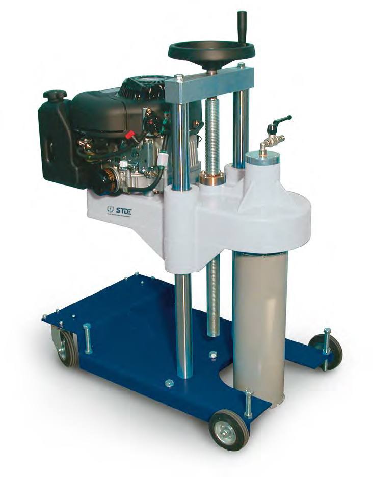 Carotteuse avec moteur thermique 5 HP - Smart Testing & Drilling Equipments