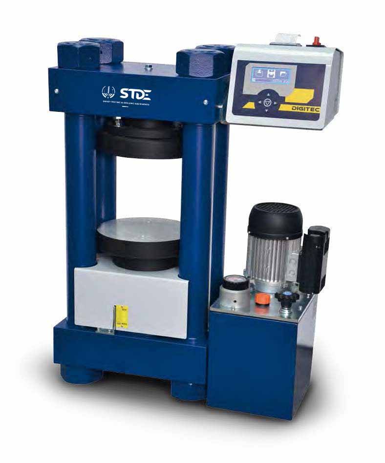 Machine de compression 2000 kN semi-automatique Digitec - STDE