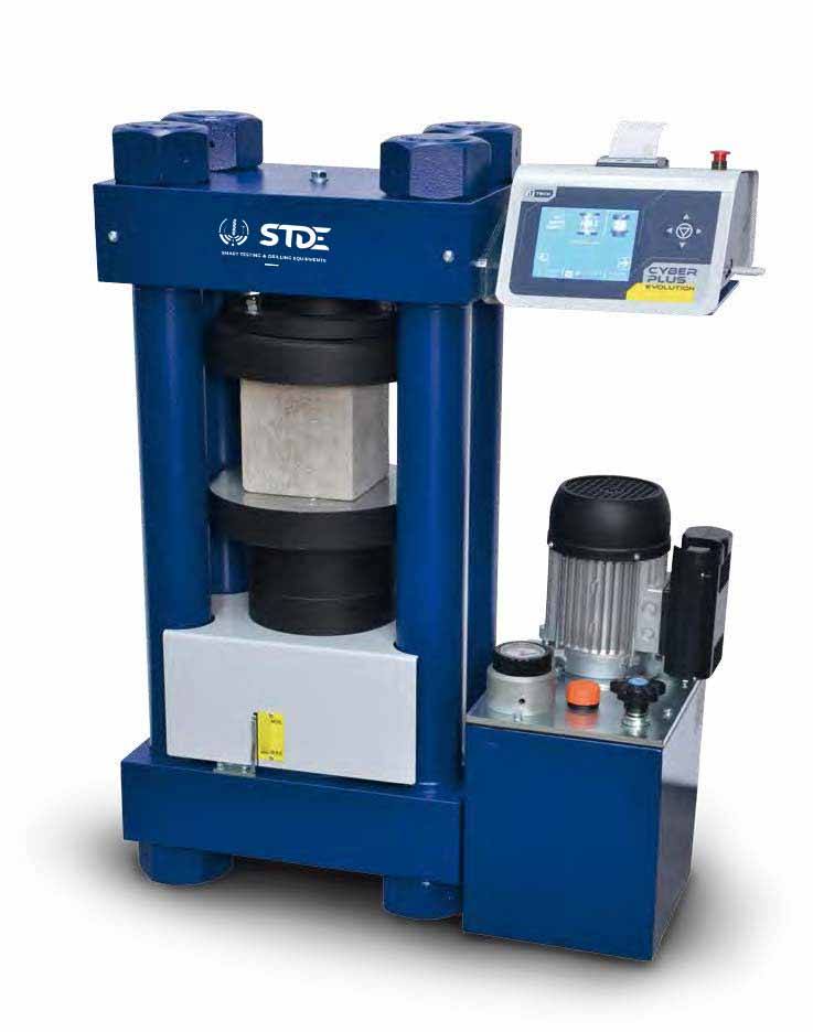 Machine de compression 2000 kN semi-automatique Cyber-plus évolution