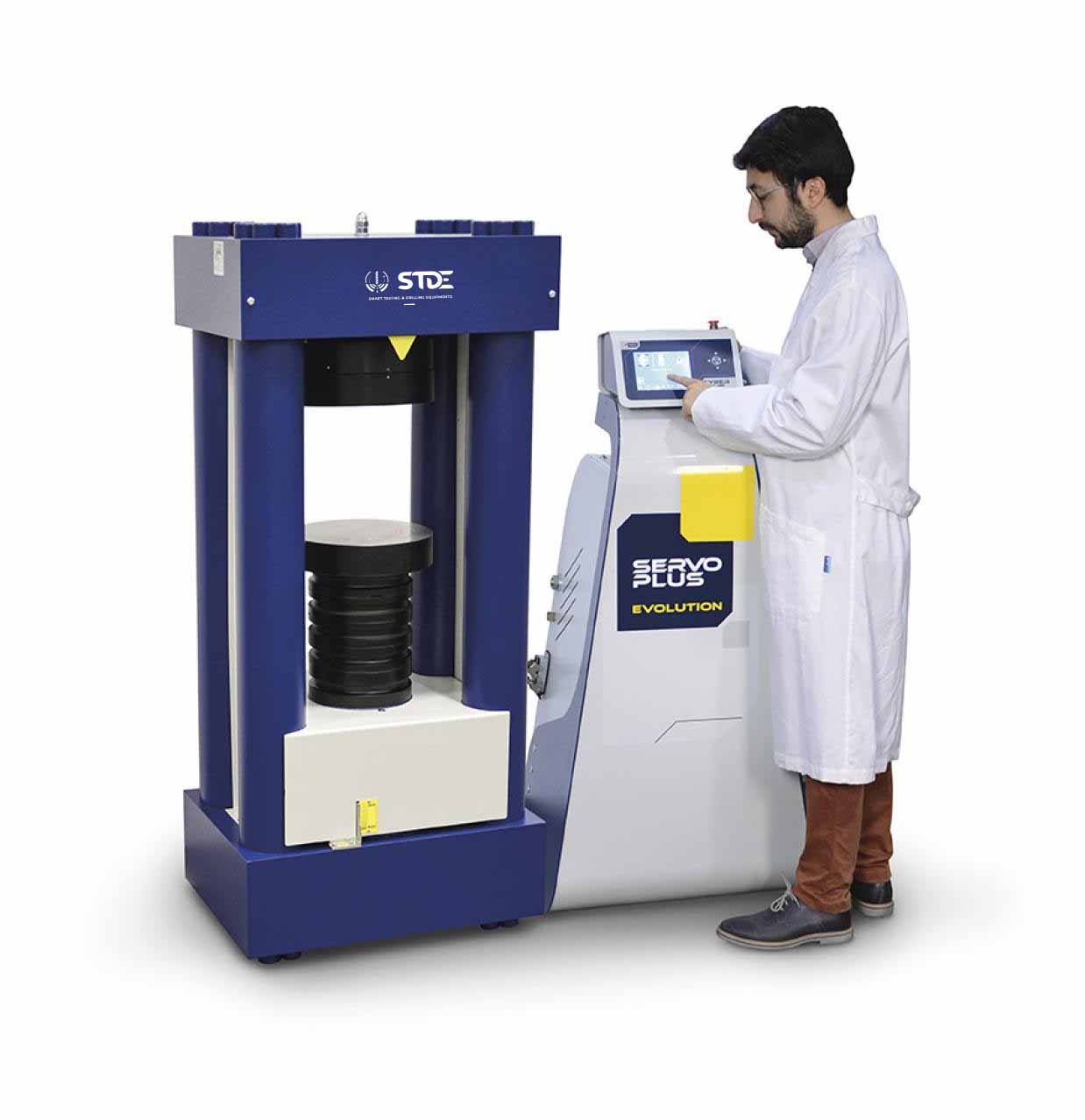 Machine de compression 4000 kN automatique Servo-plus