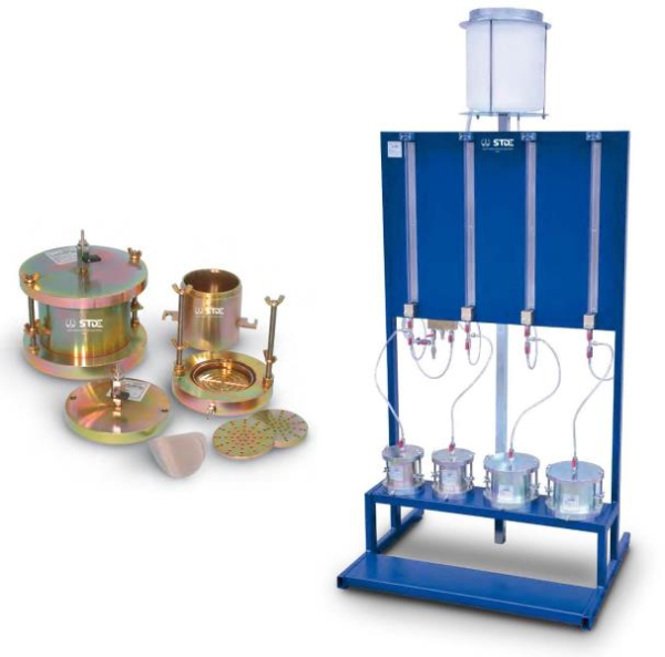 Perméamètre de compactage a 4 postes - STDE